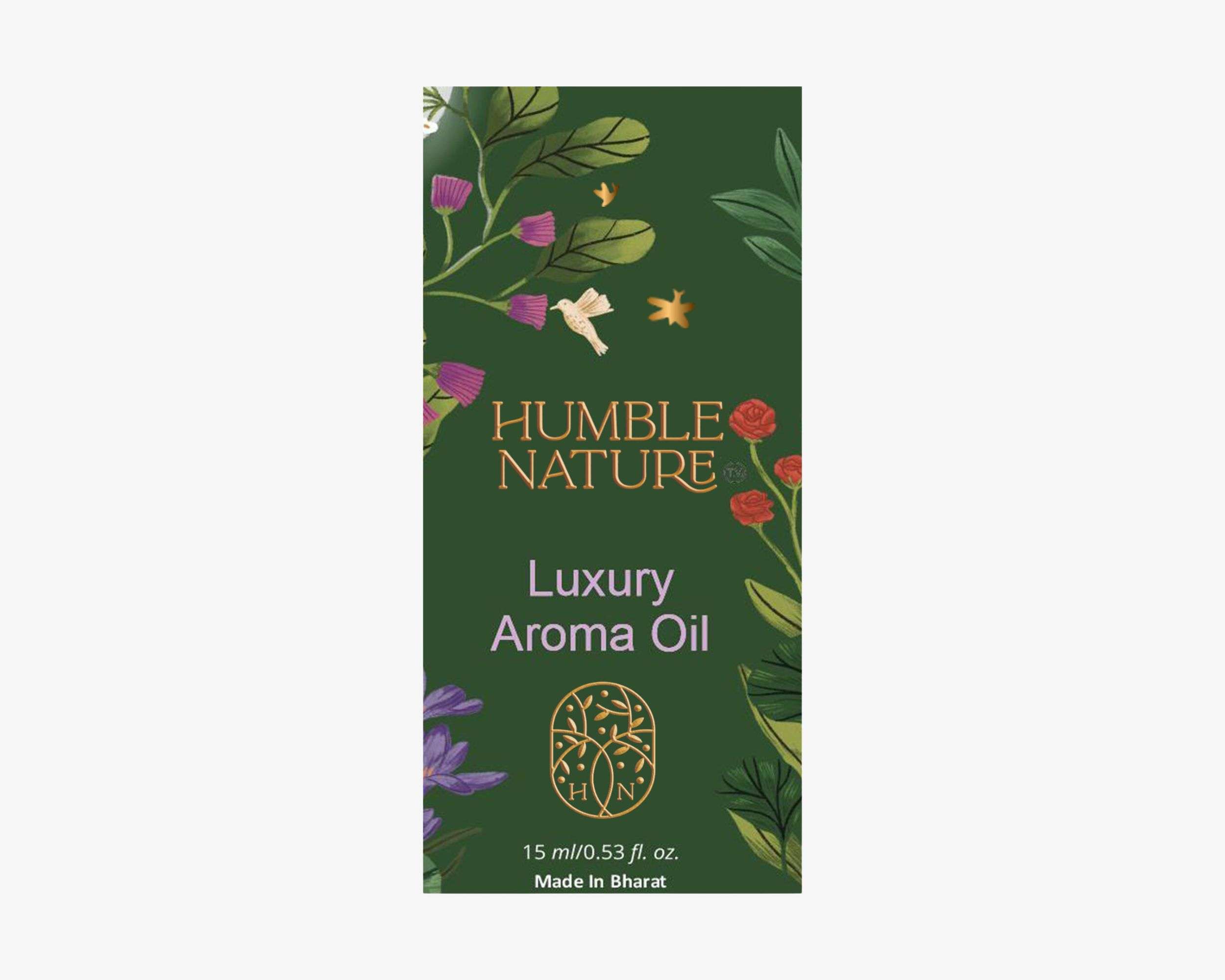 100% Pure Luxury Aroma Oil HSN CODE:3302901010 - Humble Nature